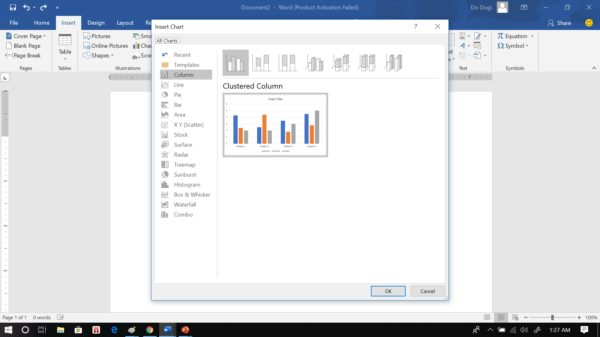 Tutorial Membuat Grafik di Microsoft Word – Friday's Note